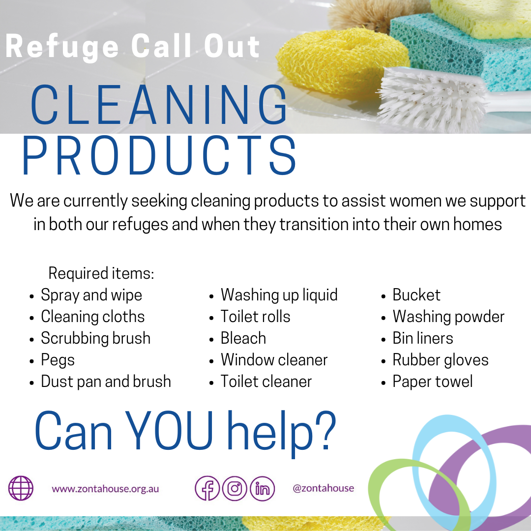 Call Outs – Zonta House Refuge Association